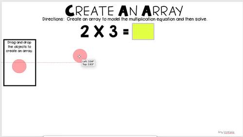 Digital Math: Multiplication - Create An Array by Amy VonKahle | TPT