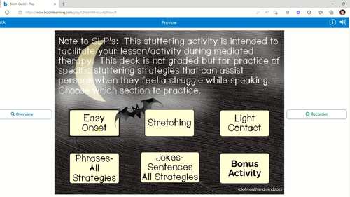 Stuttering Therapy Strategies and Activities for Halloween! | TPT