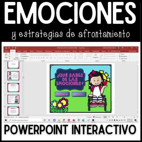 EMOCIONES Y ESTRATEGIAS DE AFRONTAMIENTO 2-5 (POWERPOINT INTERACTIVO ...