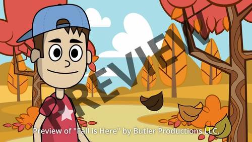 "Fall Is Here" Sing-Along Song & Video | MP3, Video, Printables | TPT