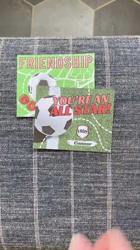 Editable Soccer Valentine | Sports Valentine | School Valentine Printable