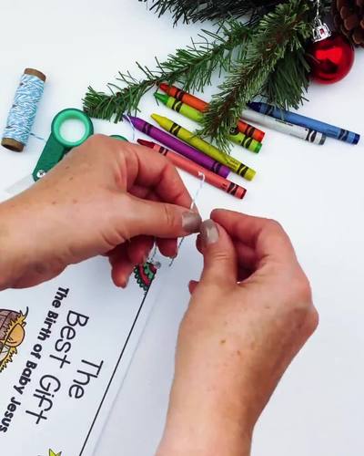 The Christmas Story The Birth of Baby Jesus Booklet Activities Emergent ...