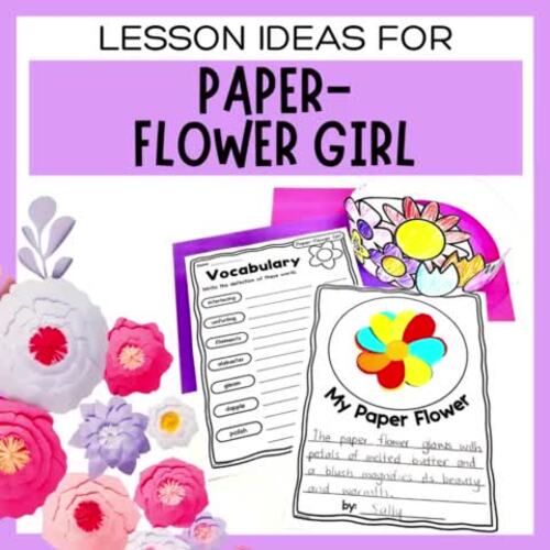 Lesson Ideas for Paper-Flower Girl | Book Week 2024 Shortlist | TPT