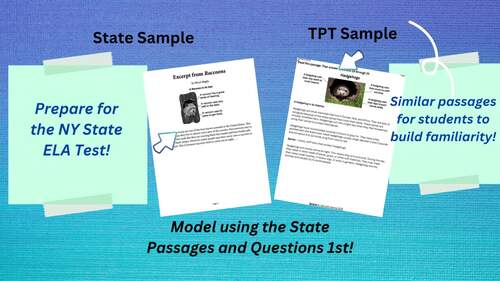 New York State ELA TEST PREP 3rd Grade 2026 | Test Prep | NYS | TPT