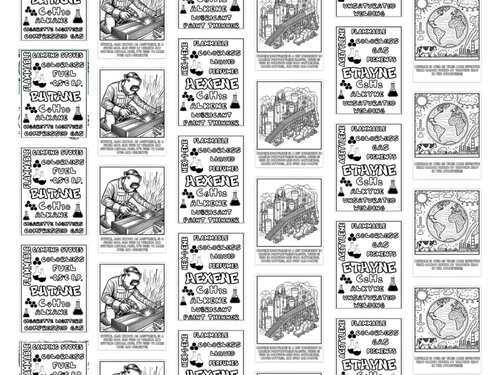 organic chemistry coloring pages