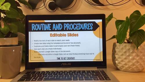 Routine and Procedure Classroom Slides by KJ's ESL Stuff | TPT