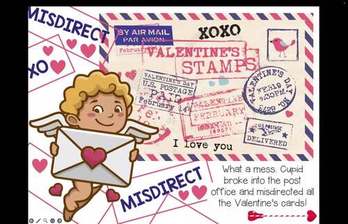 Valentines Day Math Escape Room Number Patterns Grade 4 Crack the Code ...