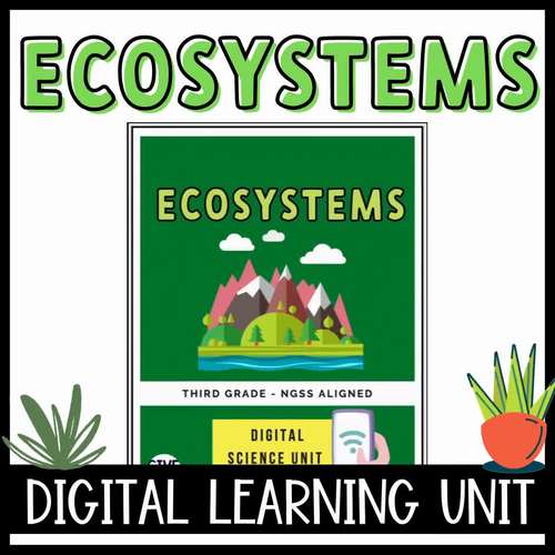 Ecosystems - Digital Unit - Third Grade - Habitats, Adaptations ...