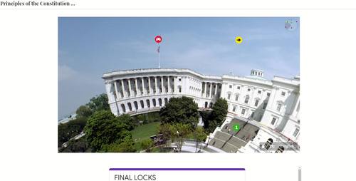 Principles of the U.S. Constitution DIGITAL ESCAPE ROOM for Google Drive®
