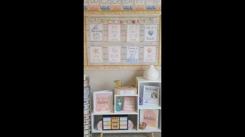 Peaceful Beach Classroom Décor BUNDLE by Bloom With Bridgette | TPT
