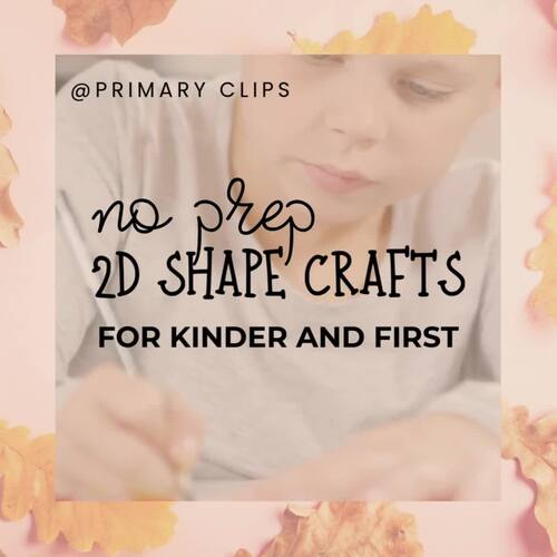 Thanksgiving Craft | 2D Shape Craft | No Prep Thanksgiving Bulletin ...