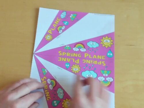 Spring Paper Airplane and Helicopter Challenge STEM Activity BUNDLE