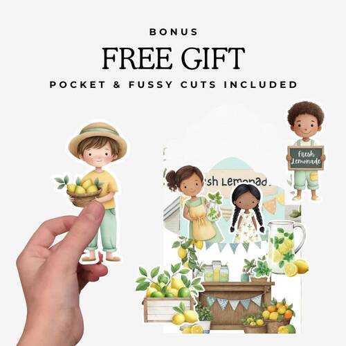 Lemonade Stand Fun Summer Watercolor Clipart by Ikota Design | TPT