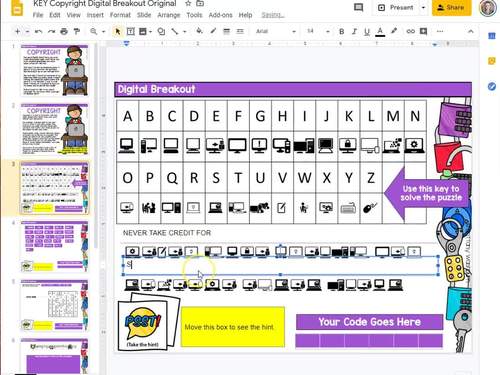 Digital Breakout Internet Safety: Copyright | TPT