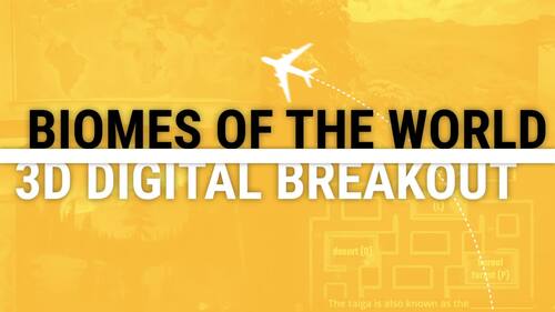 Biomes of the World | 360° VR Digital Escape Room & Ecosystems Breakout