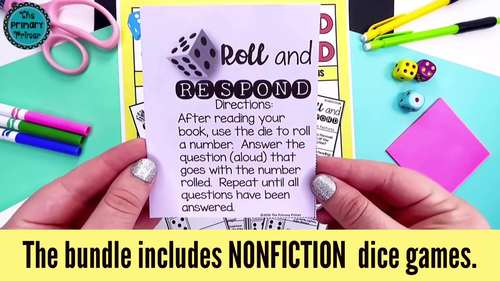 Reading Comprehension Questions for ANY FICTION or NONFICTION Book BUNDLE