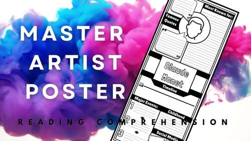 Henri Rousseau Biography Master Artist Informational Text Reading ...