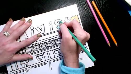 Front Desk First Chapter Friday Coloring Sheets by Blazer Tales | TPT
