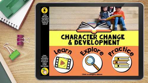 Character Change & Development LINKtivity® - Types of Change (Reading ...