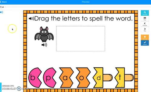 Build CVC Words for Short A Word Families Boom Cards™ by Austin's ...