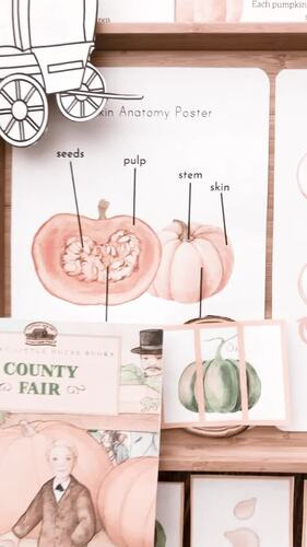 County Fair Book Themed Learning Pack by For the Love of Homeschooling