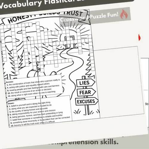 Honesty Builds Trust SEL Puzzle Pack: Reading, Puzzles & Reflection ...