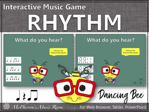 Interactive Rhythm Game Activity for Elementary Music Eighth Notes ...