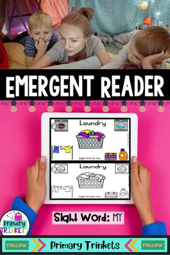"MY" Emergent Readers Book by Primary Trinkets | TPT