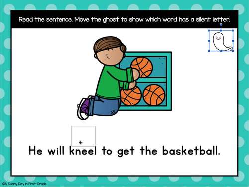 Silent Letters: KN, WR, GN for Google Slides™ by A Sunny Day in First Grade