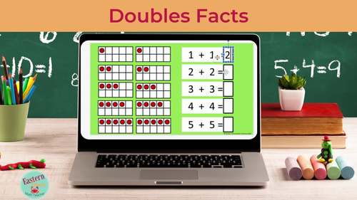 Doubles Facts by Eastern Shore Math Teacher | TPT