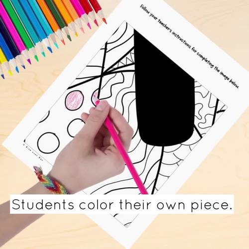 Collaborative Coloring Poster for SEL - Choose to be you by Rise over Run