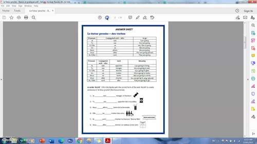 Le futur proche - Des activités pour revoir et pratiquer (Review and ...