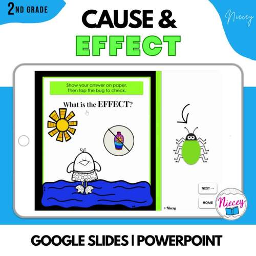 Cause & Effect Digital Game by Niecey | TPT