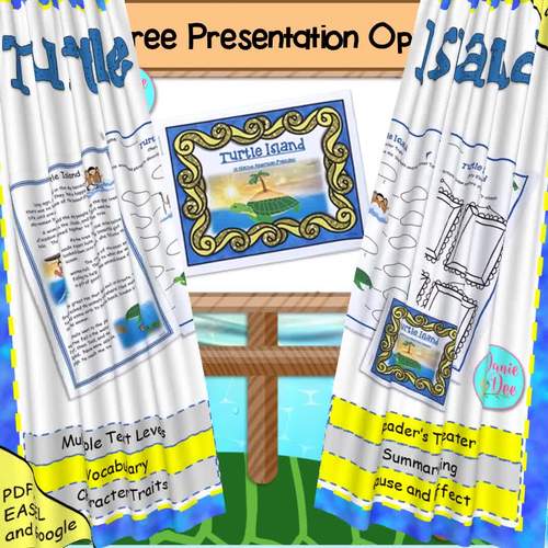 "Turtle Island" Native American Folktale Reading Comprehension Resource