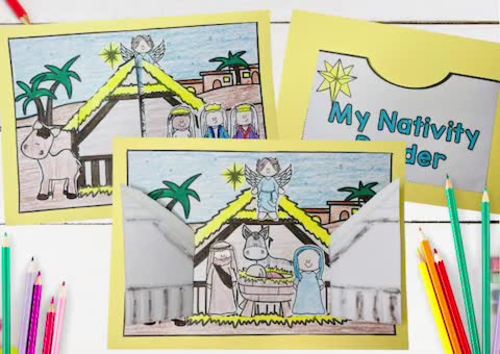 Nativity Craft | Wise Men Three Kings Story and Christmas Retelling ...