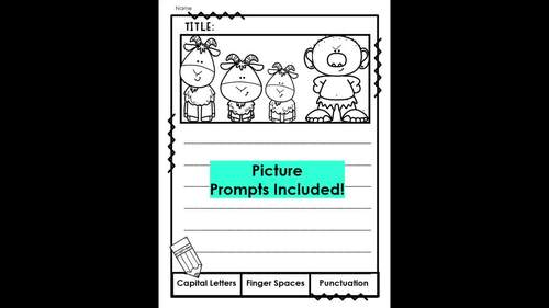 Narrative Writing Picture Prompts & Quick Writes Graphic Organizers