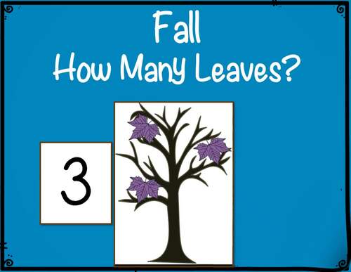 Fall Counting Games: How Many Leaves in the Tree? | TPT