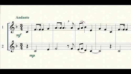 O Christmas Tree French Horn Duet by Bryan Kujawa | TPT