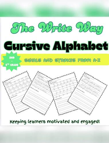 The Write Way: Cursive Handwriting Practice Mega Bundle | TPT