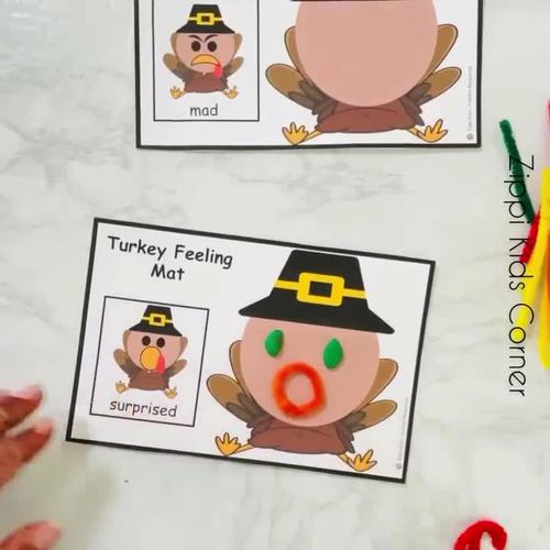 Thanksgiving Activities | Thanksgiving Math Centers - Turkey - Task Cards