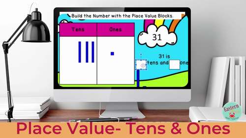 Place Value with Tens and Ones by Eastern Shore Math Teacher | TpT