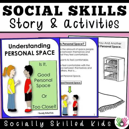Understanding Personal Space | Social Skills Story & Activities| For K-2nd