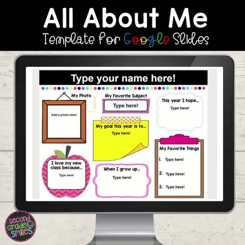 Digital All About Me | All About Me Digital Google Slides | Distance ...