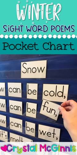 POCKET CHARTS! 17 Winter Poems for Shared Reading (Pocket Chart Version)