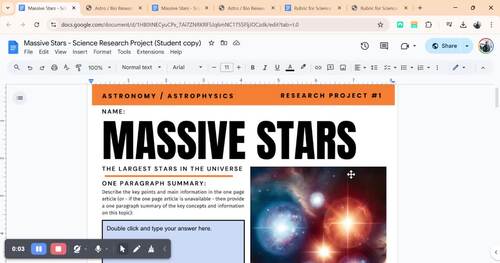 Complete Biology Science Research Project 20 Templates Bundle (Google ...