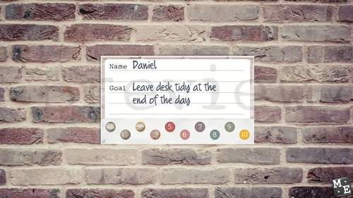 CLASSROOM MANAGEMENT Individual Student Goals Rainbow Punch Card Reward ...