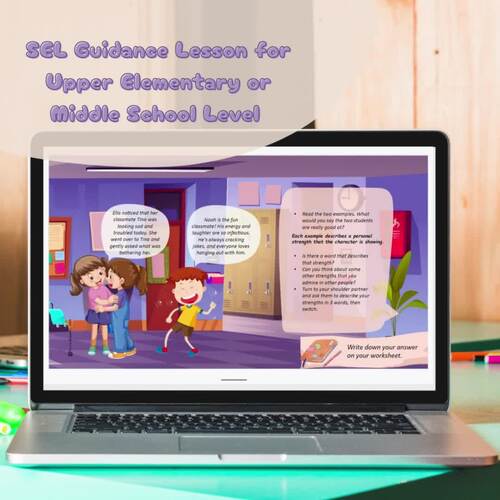 Personal Strengths & Weaknesses No-Prep, SEL Guidance Lesson | TPT