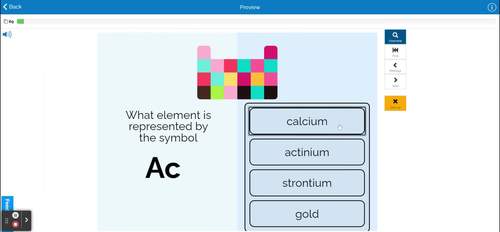 70 Element Symbols Boom Cards by JayZee | TPT