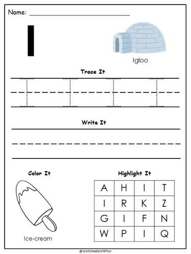 Alphabet Tracing Worksheets, Numbers 1-20, ABC Practice Printables ...