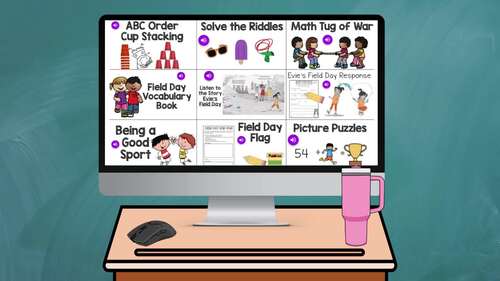 Field Day Digital Activity / Choice Board by Standards in Elementary